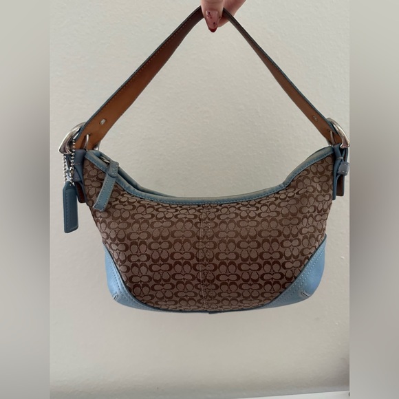 Coach | Bags | Authentic Rare Vintage Coach Soho Bag Baby Blue | Poshmark